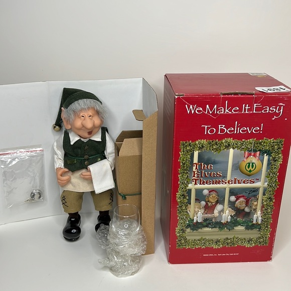 Zim's | Other | Nwt Vintage Zims The Elves Themselves Bradley Wine ...